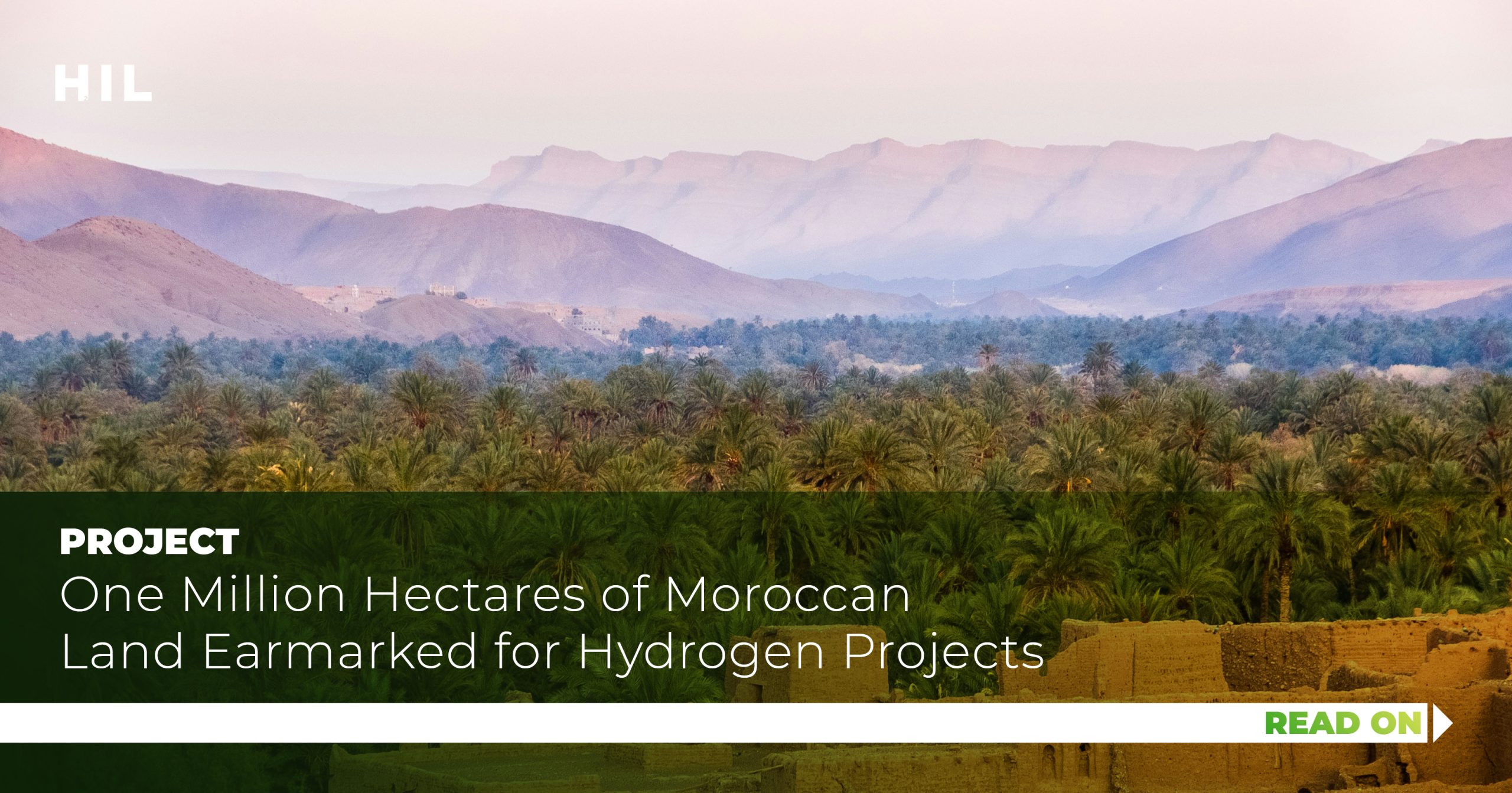 One Million Hectares of Moroccan Land Earmarked for Hydrogen Projects