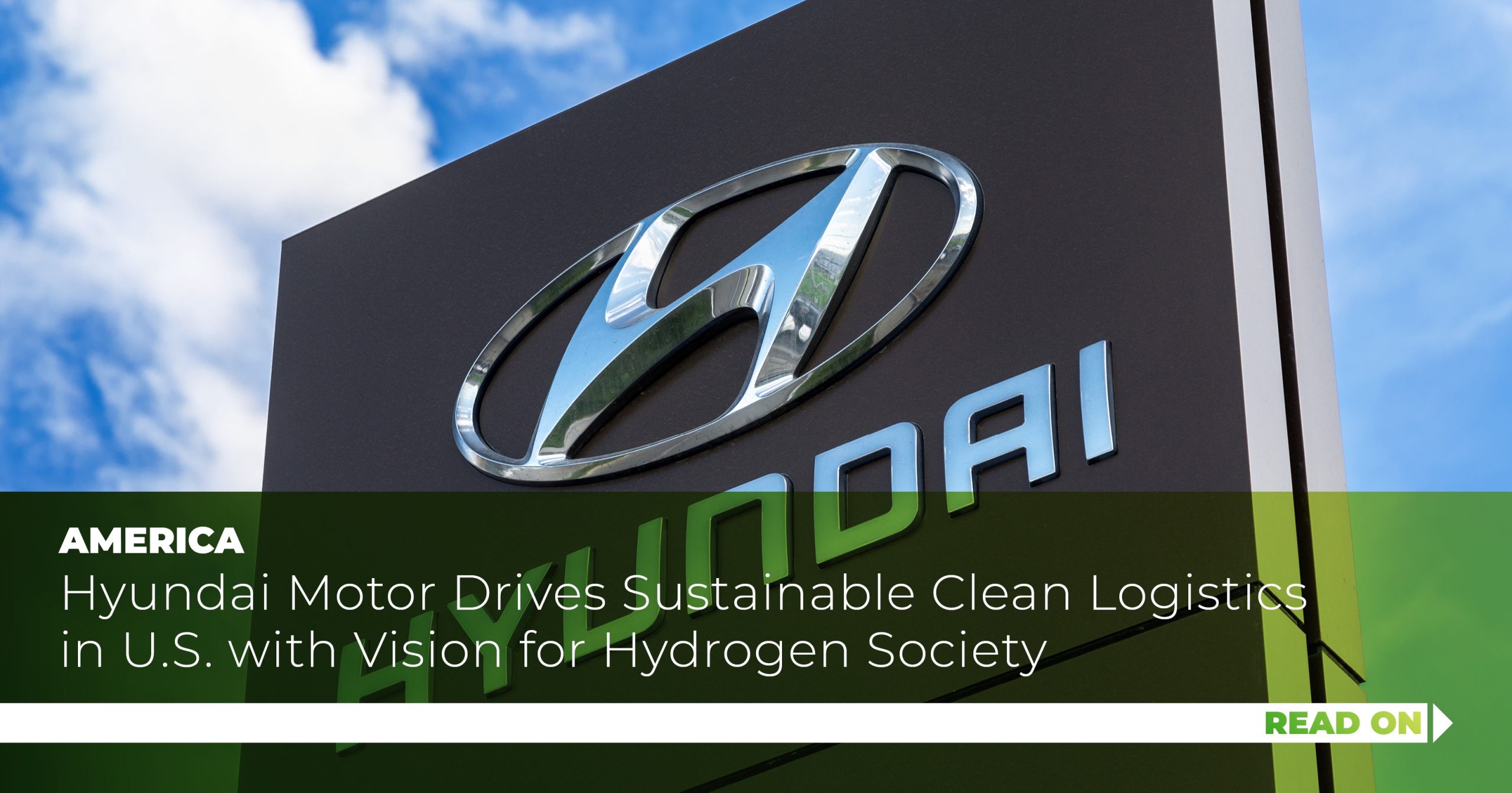 Hyundai Motor Drives Sustainable Clean Logistics in U.S. with Vision ...
